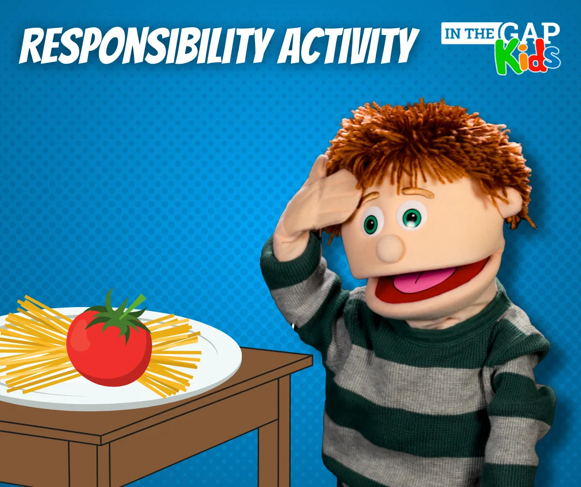 Unfinished! | Responsibility Character Time Activity | In the Gap Kids