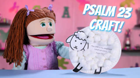 God Takes Care of Me! | Psalm 23 Craft for Kids - In the Gap Kids